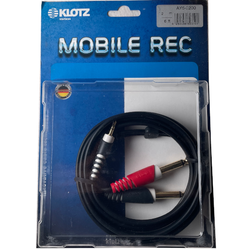 EP to Jack Y Cable by KLOTZ Germany – Pro Acoustic Centre